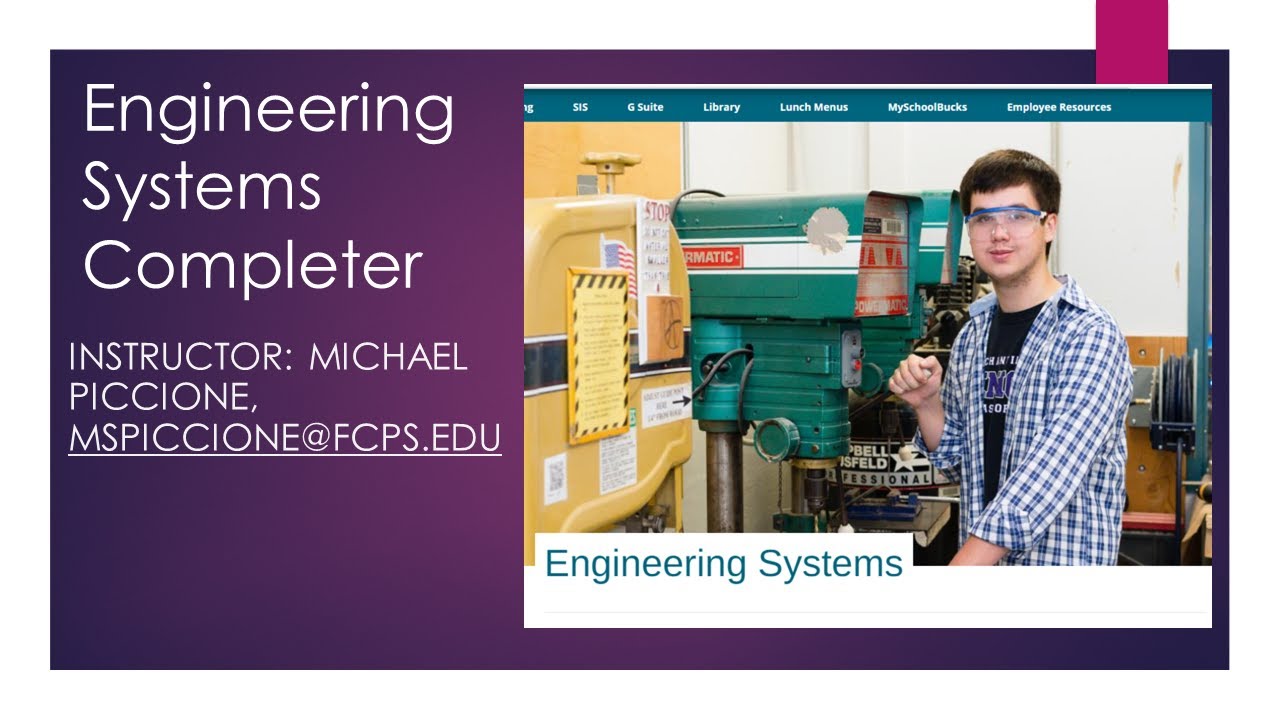 Engineering Systems 1-2 Course Intro, Chantilly Academy - YouTube