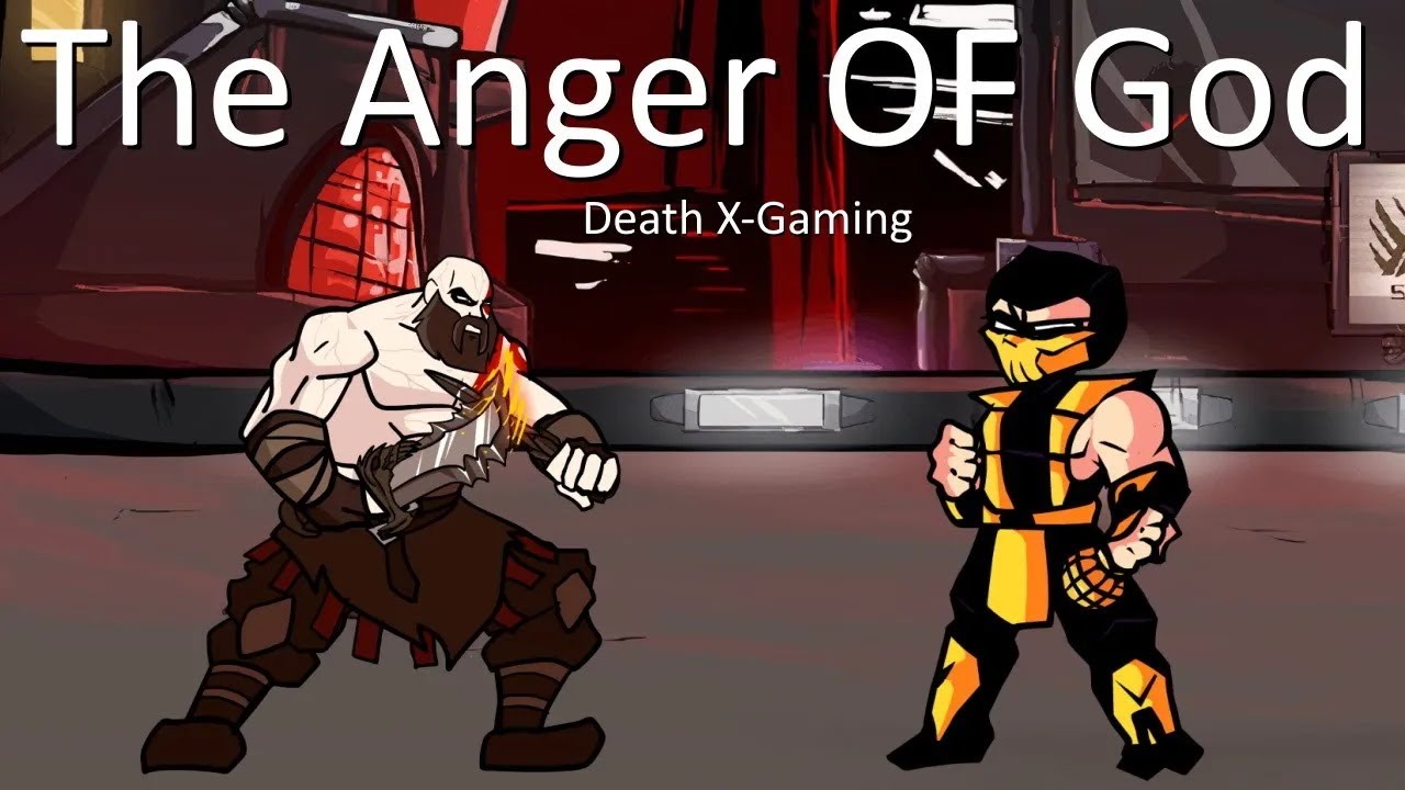 Friday Night Funkin' - The Anger OF God But It's Kratos Vs Scorpion (My ...