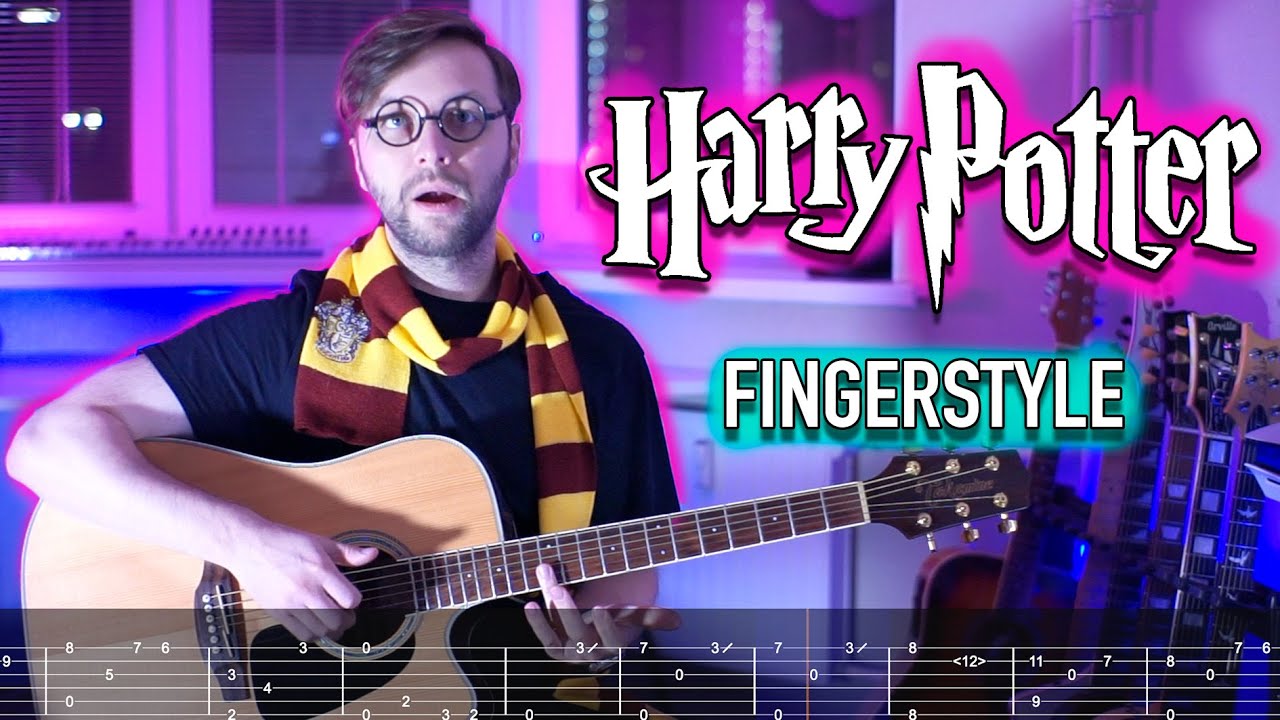 Harry Potter Theme | Fingerstyle + Tabs - YouTube