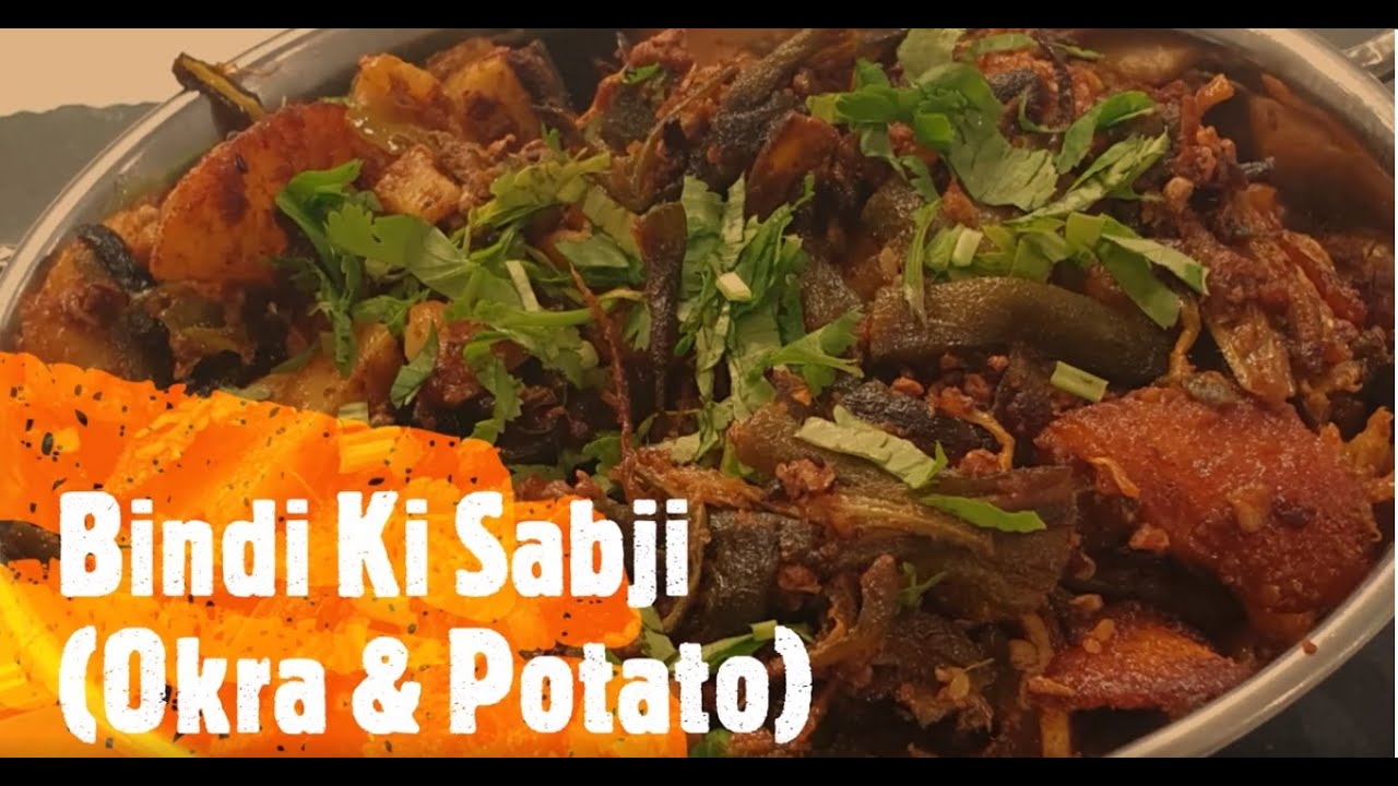 How to Make Bindi Ki Sabji (Okra & Potato) | Vegan | Cook With Me - YouTube