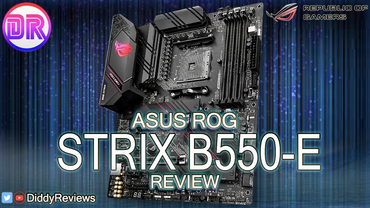 Asus ROG Strix B550-E Motherboard - Overview and Review - YouTube