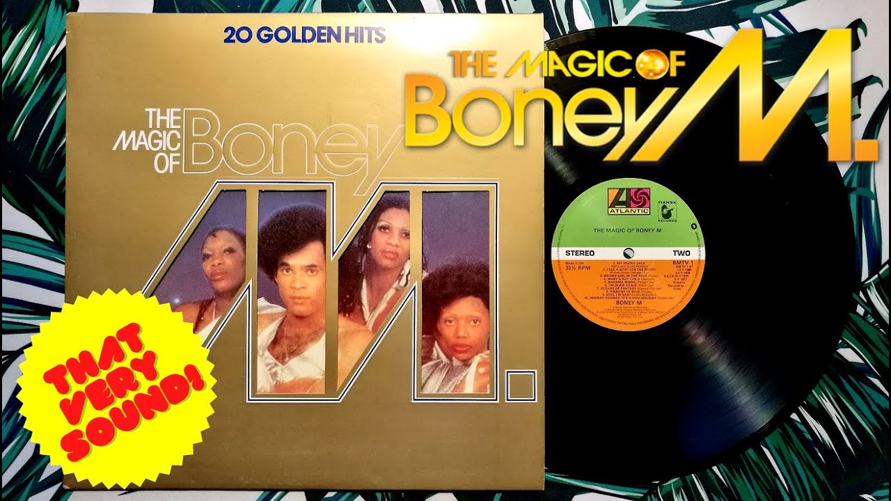 Boney M. – The Magic Of Boney M. 1980 Atlantic UK Edition 'Non-glossy ...