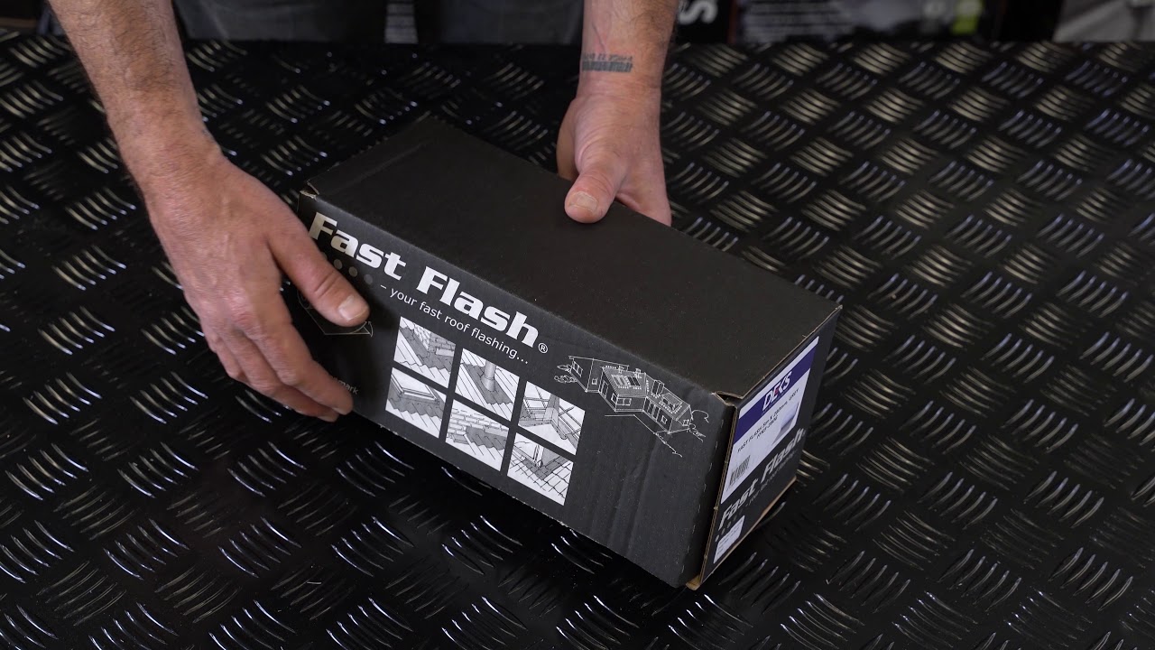 Fully adhesive flashing roll 5m x 280mm - Grey - YouTube