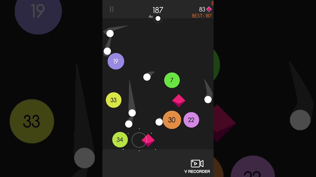 прохождение игры falling ballz - YouTube