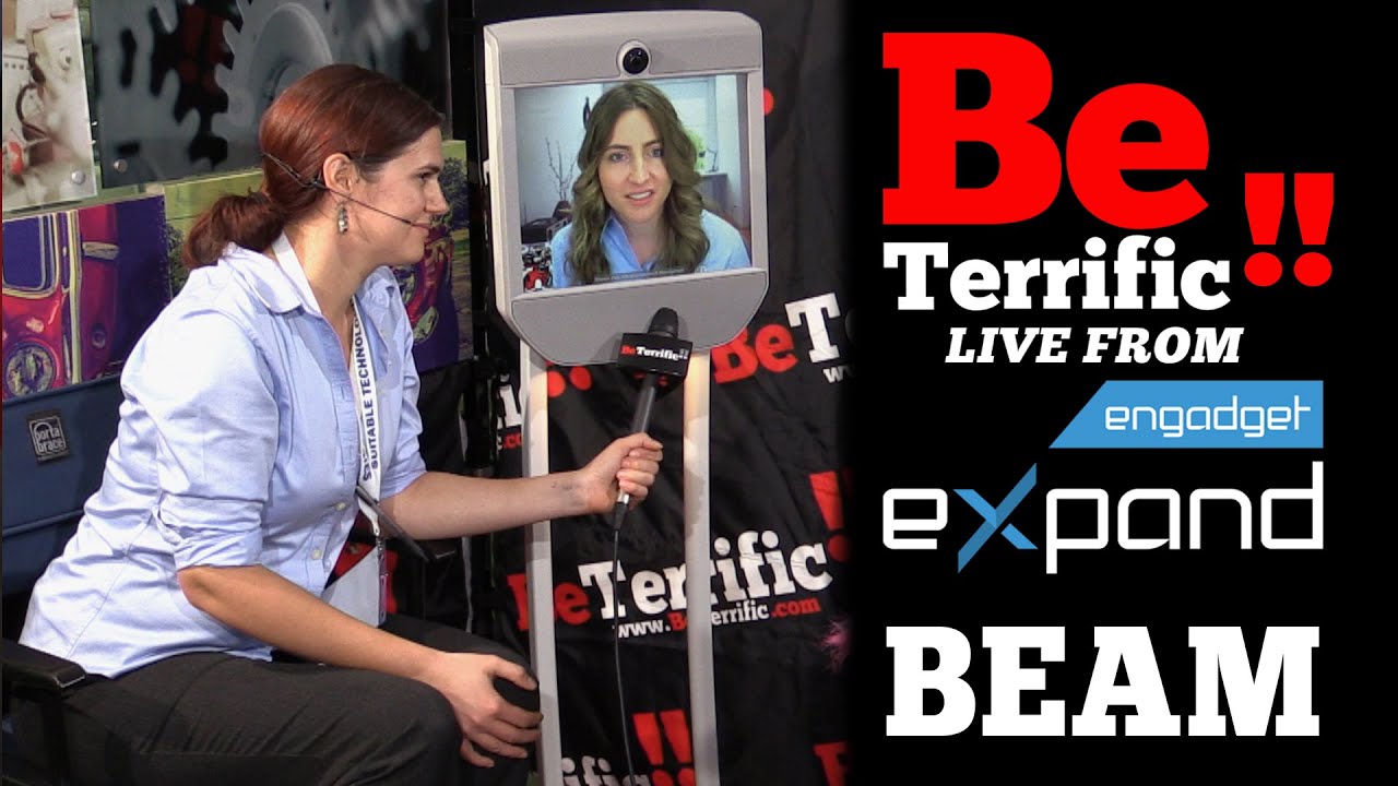 BEAM Yourself Anywhere! Suitable Technologies BEAM at Engadget Expand ...