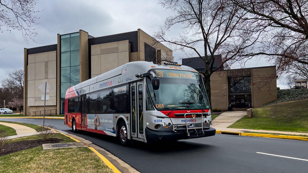 (Retired) WMATA Metrobus: 2008 New Flyer DE40LFA #6374 on Route 29K ...