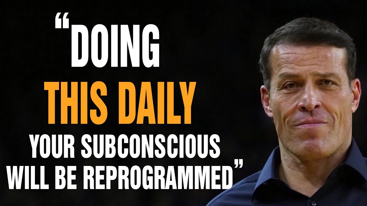 Tony Robbins Motivational Speech - TAKE THE TIME TO TRAIN YOUR MIND ...
