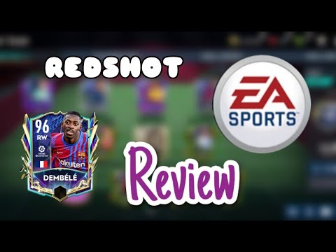 TOTS DEMBÉLÉ 96 CARD REVIEW |REDSHOT YT 🥶 - YouTube