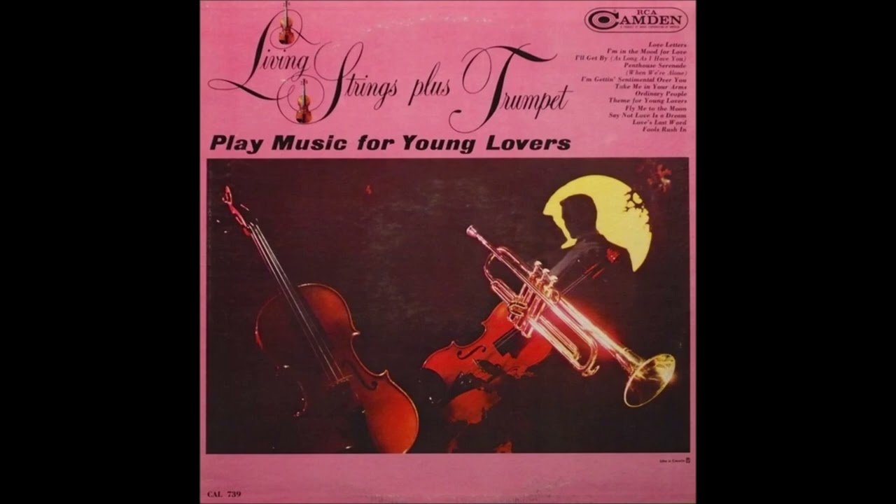 Album nr. 55 - Living Strings Plus Trumpet Play Music For Young Lovers ...