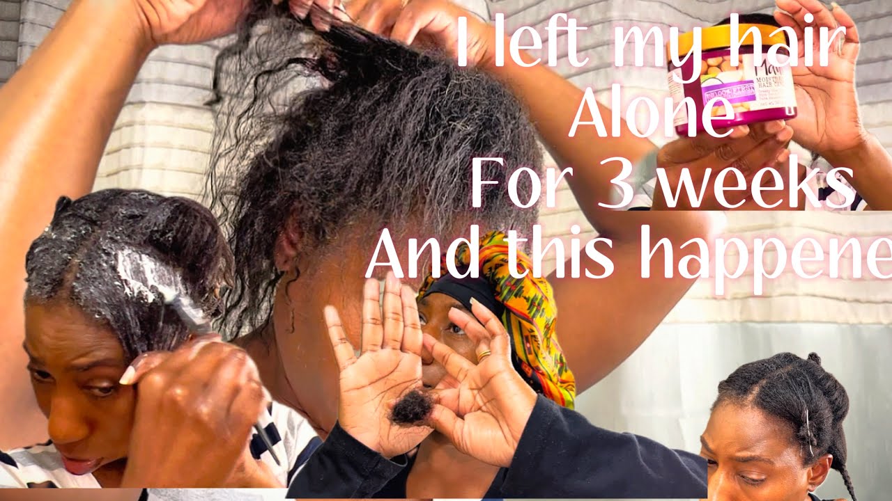 Pre Relaxer Wash Day Routine | I left my hair alone and this happened # ...