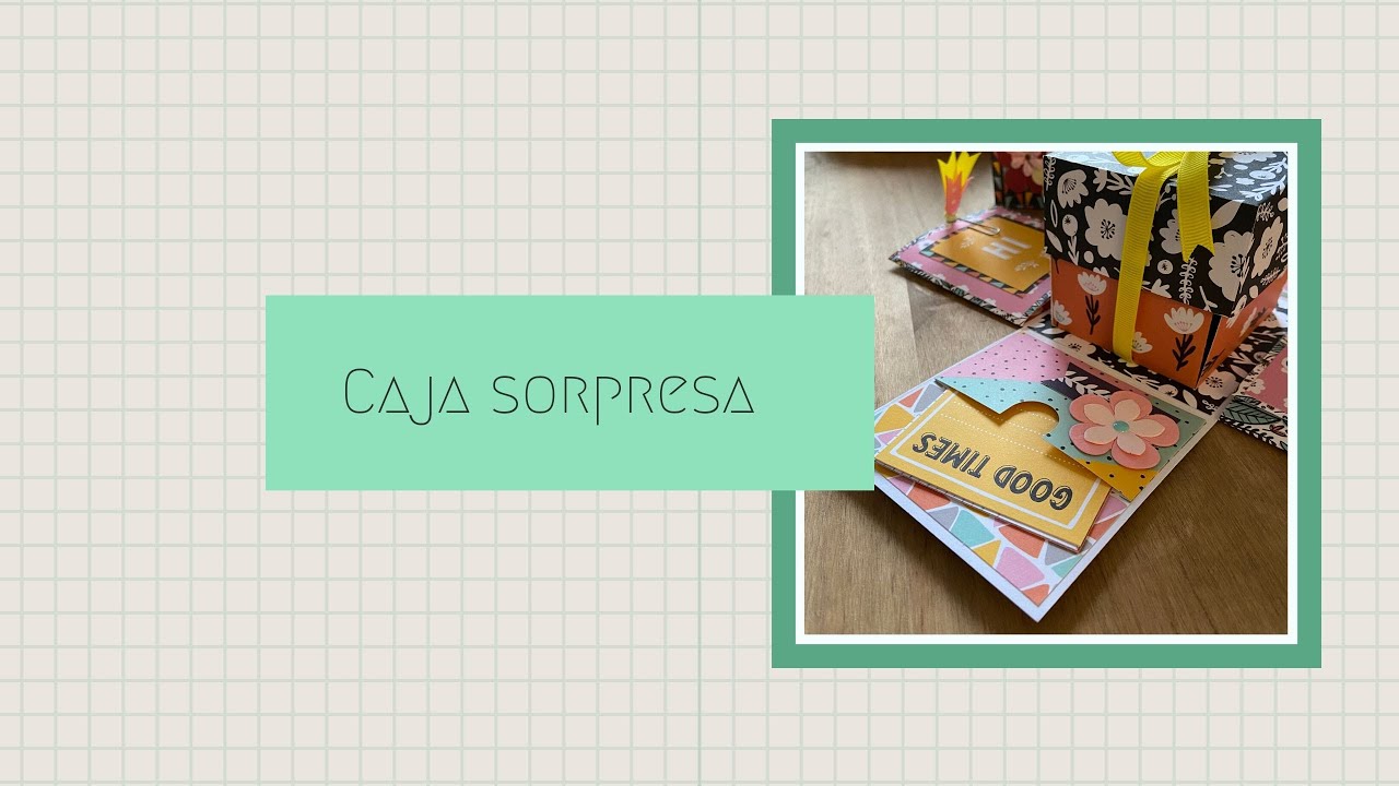 Tutorial Caja Sorpresa // Exploding box - YouTube