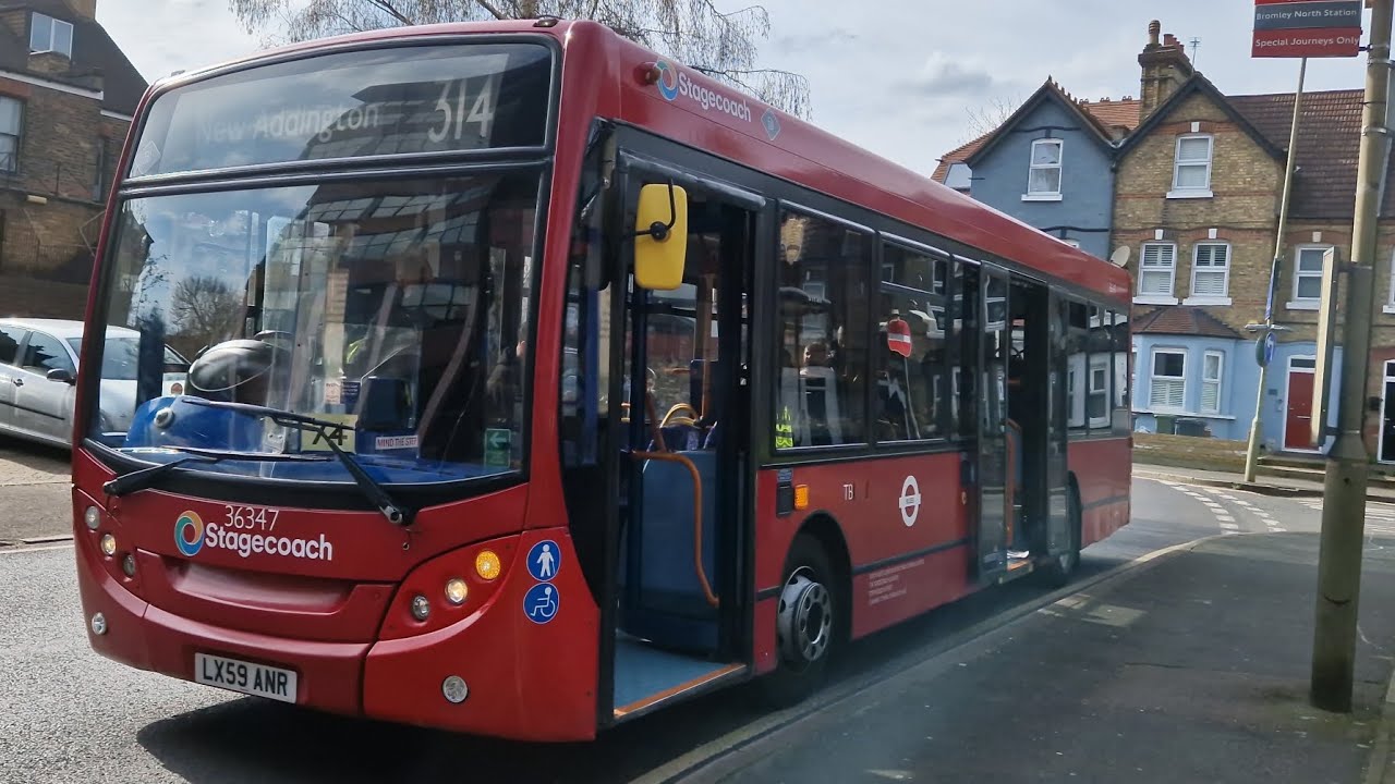 Stagecoach London 36347 LX59ANR Bus Route 314 | ADL Enviro 200 Allison ...