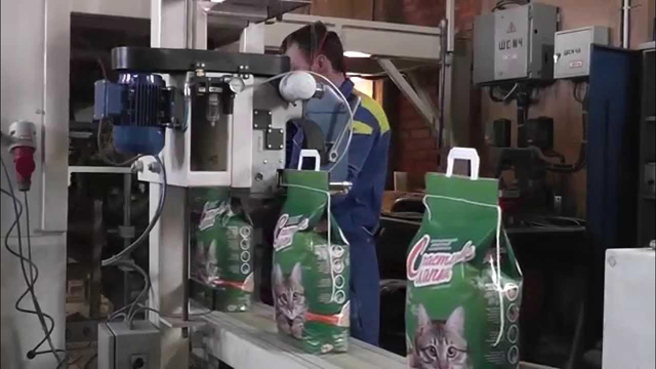 Как производится наполнитель для кошачьего туалета "Чистые Лапки ...
