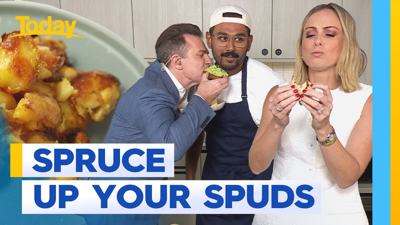 Spruce up your spuds with MasterChef winner Justin Narayan | Today Show Australia - YouTube