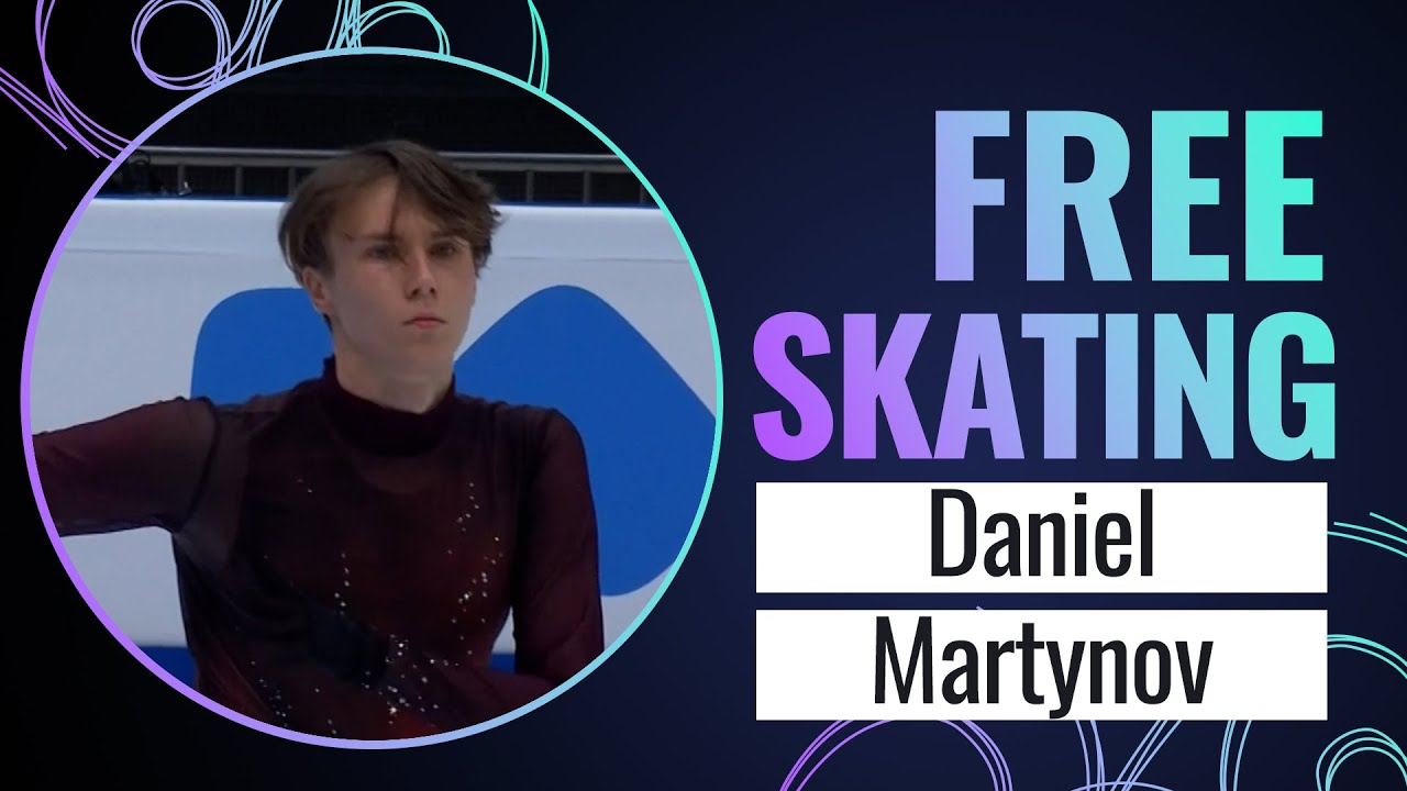 Daniel MARTYNOV (USA) | Men Free Skating | GP Final 2023 | #JGPFigure - YouTube