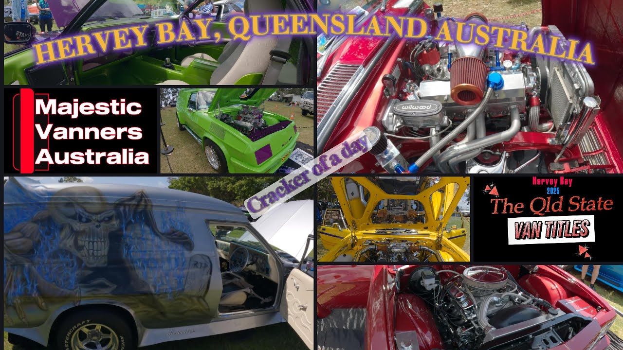 Incredible Aussie Panel Vans | Queensland State Van Titles 2025 ...