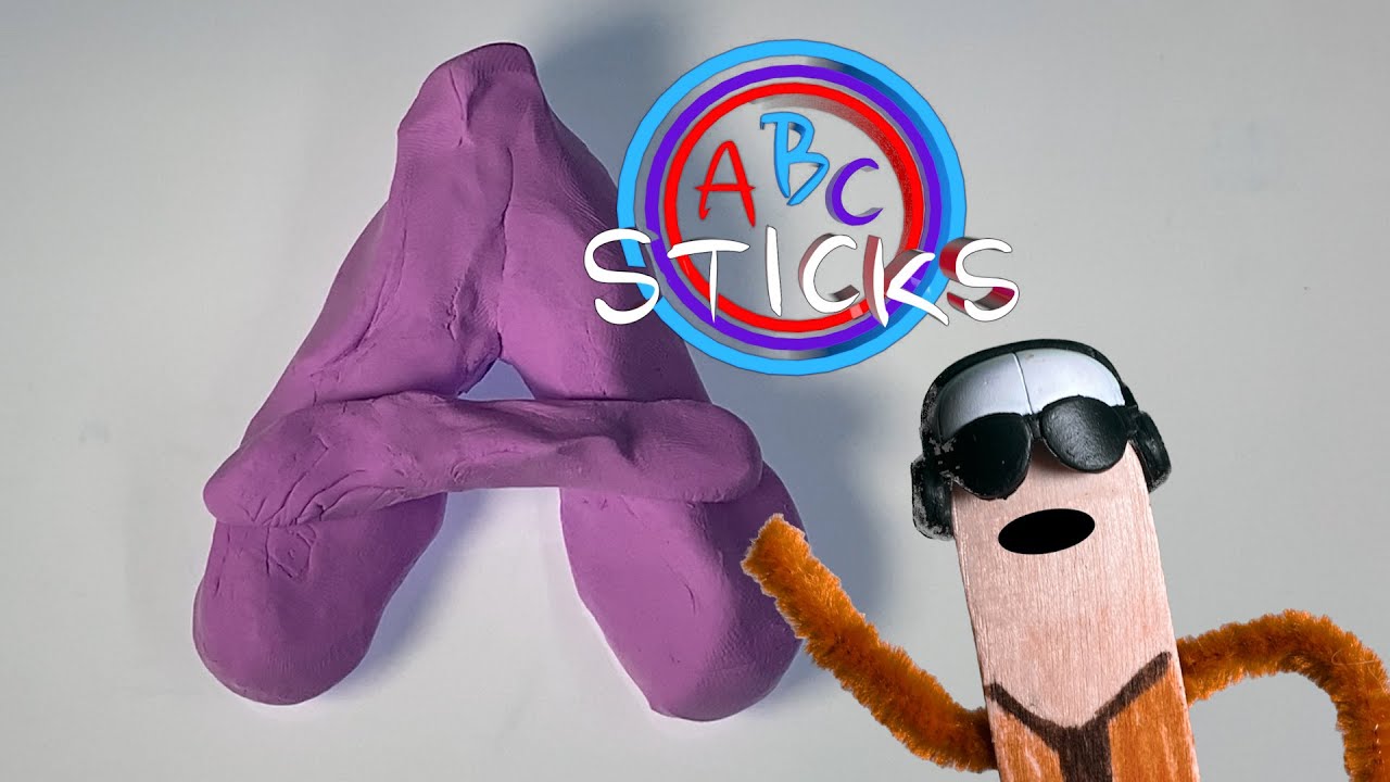 ABC STICKS Aprende de una forma divertida el alfabeto en ingles y en ...
