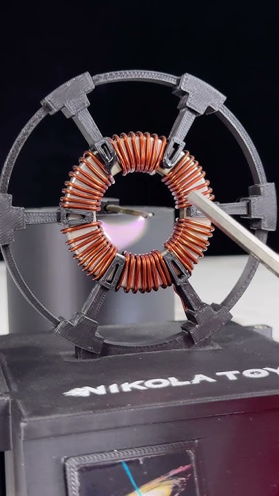 Electromagnetic spiral arc emitter - YouTube