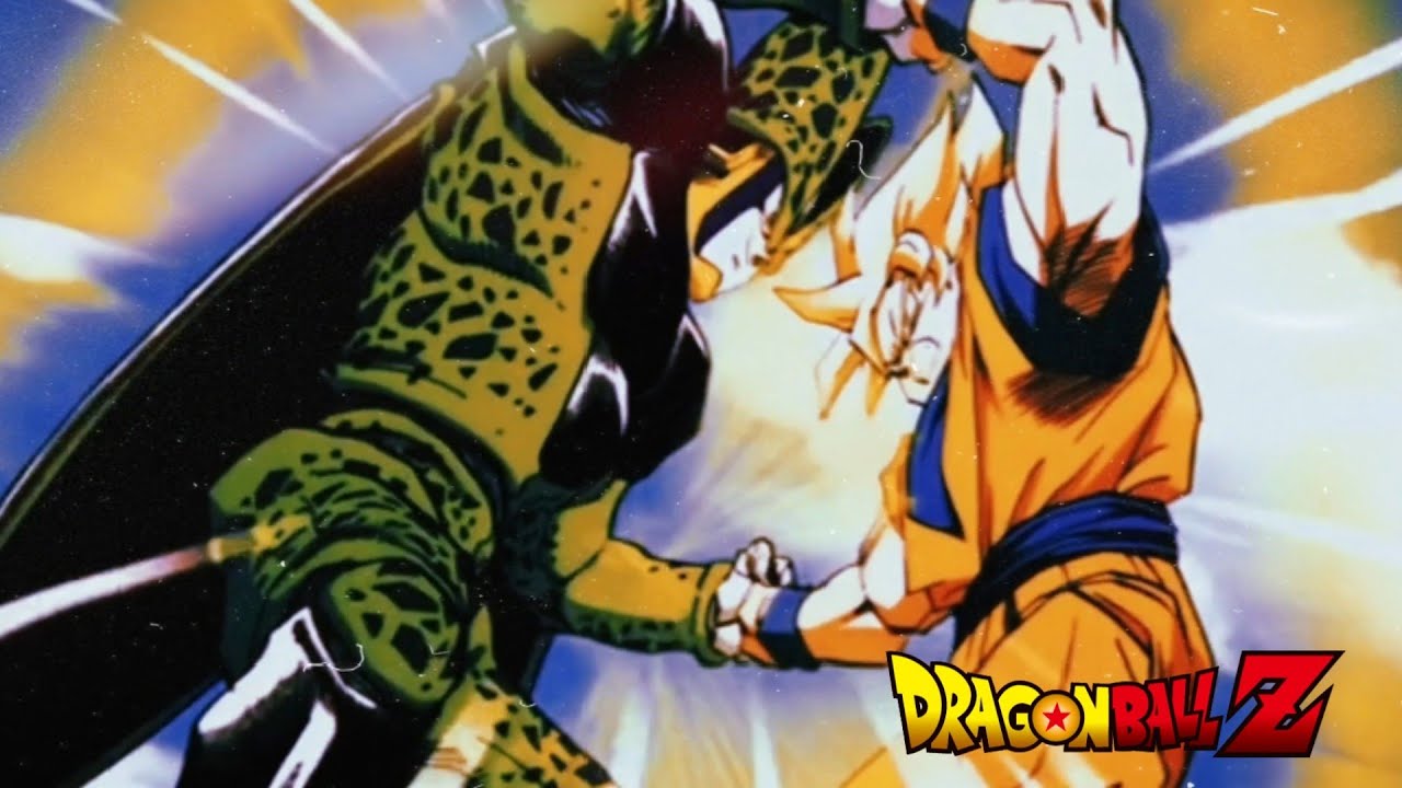 Goku vs Cell anime manga animation - YouTube