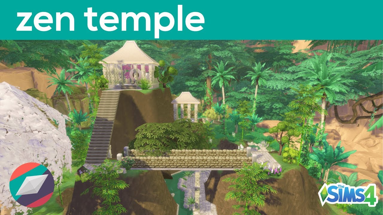 ZEN TEMPLE - THE SIMS 4 BUILD - YouTube