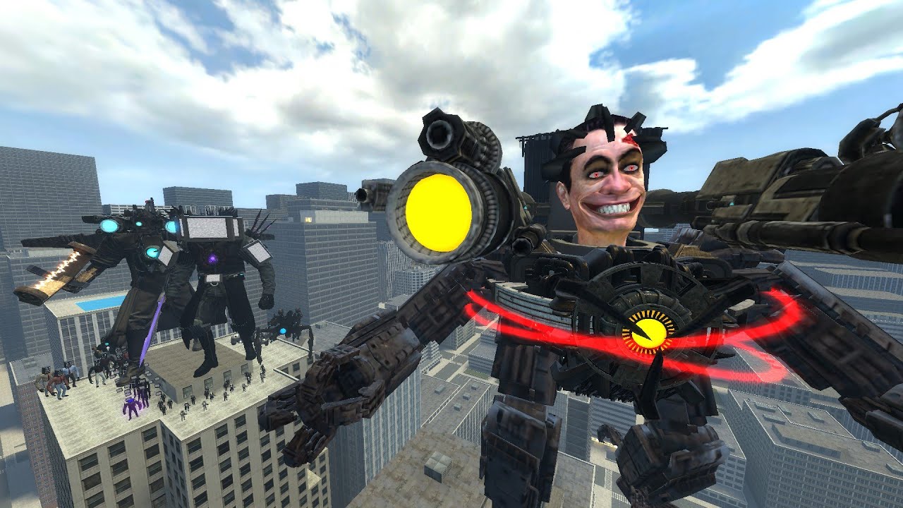 NEW ASTRO G-MAN TITAN SKIBIDI TOILET VS TITAN TV MAN/CAMERAMAN AND ...