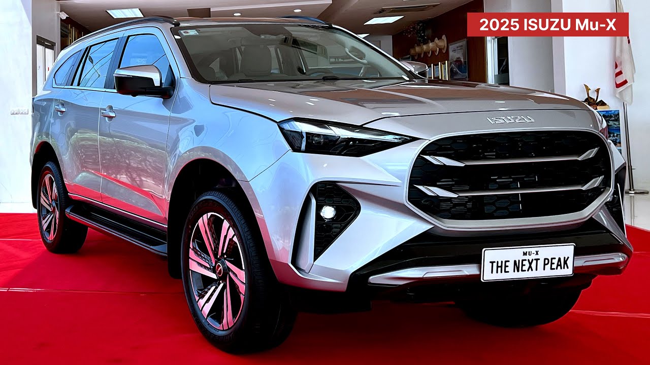 New Arrival 2025! ISUZU Mu-X 4WD - New Design with comfortable Luxury ...