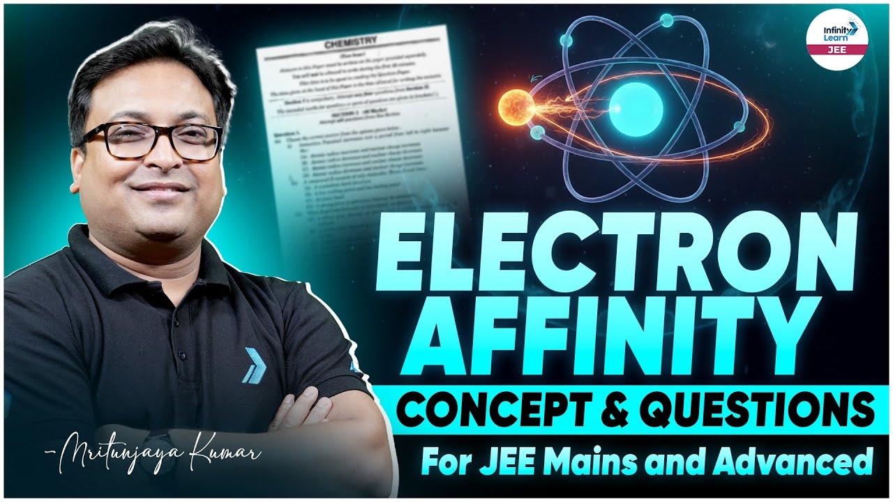 Electron Affinity Concept & Questions for JEE Main and Advanced || # ...