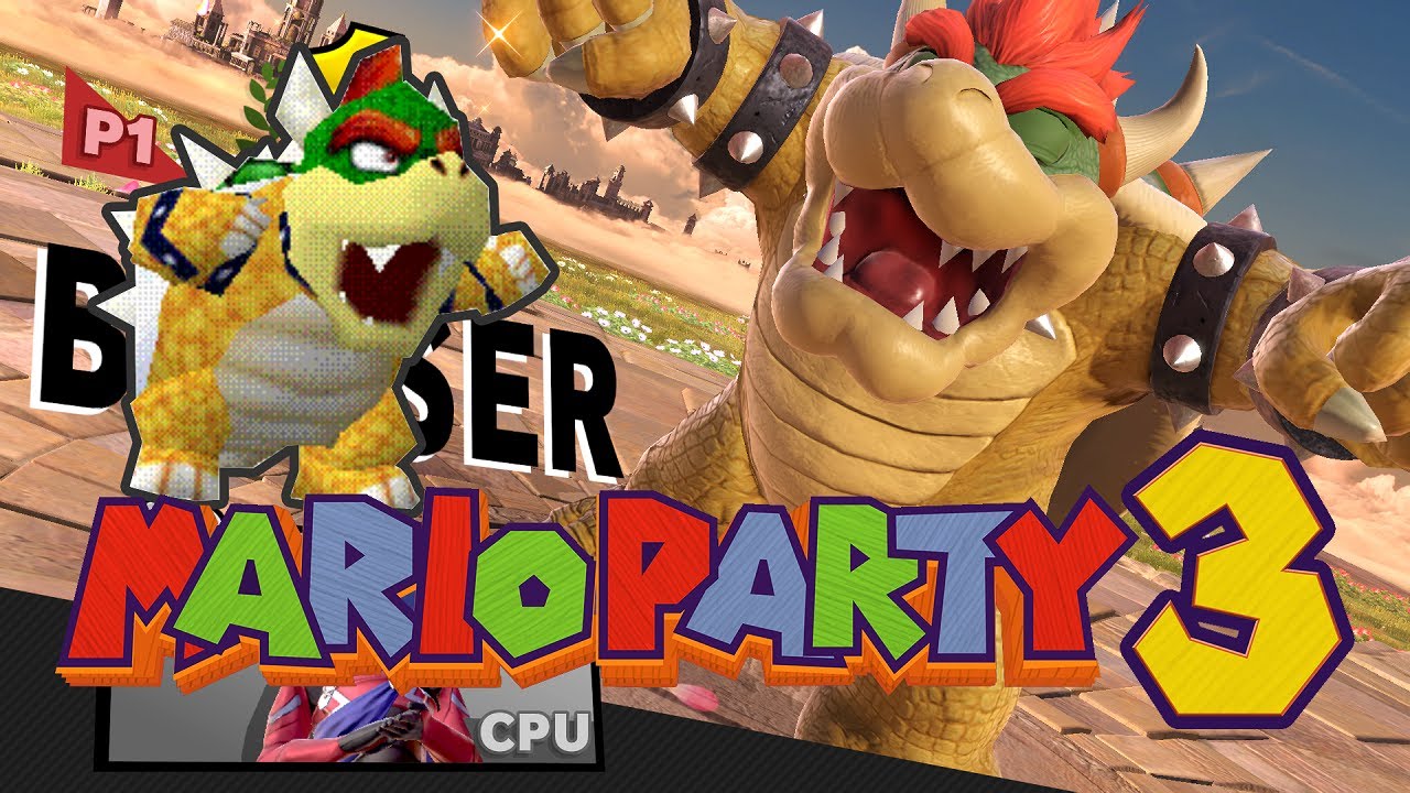 Smash Bros. Ultimate - Mario Party 3 Dancing Bowser Taunt and Victory ...