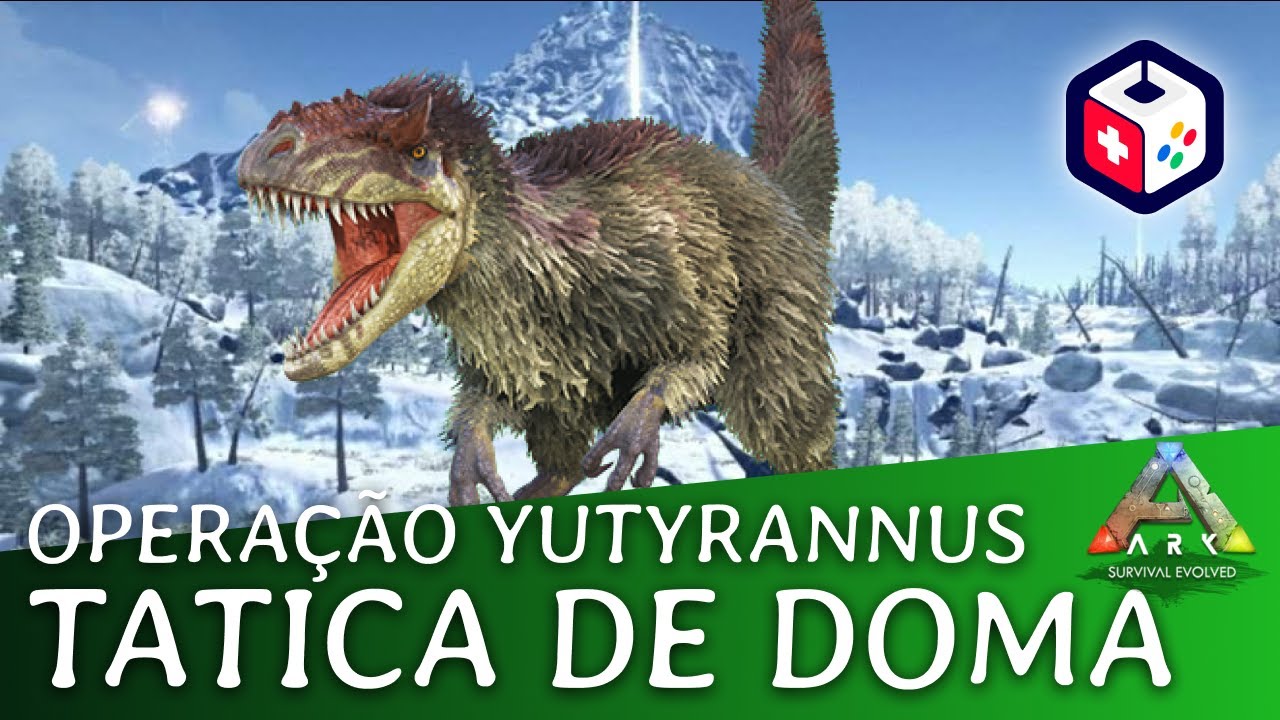 Domando Yutyrannus em grande estilo Ark Survival Evolved - YouTube
