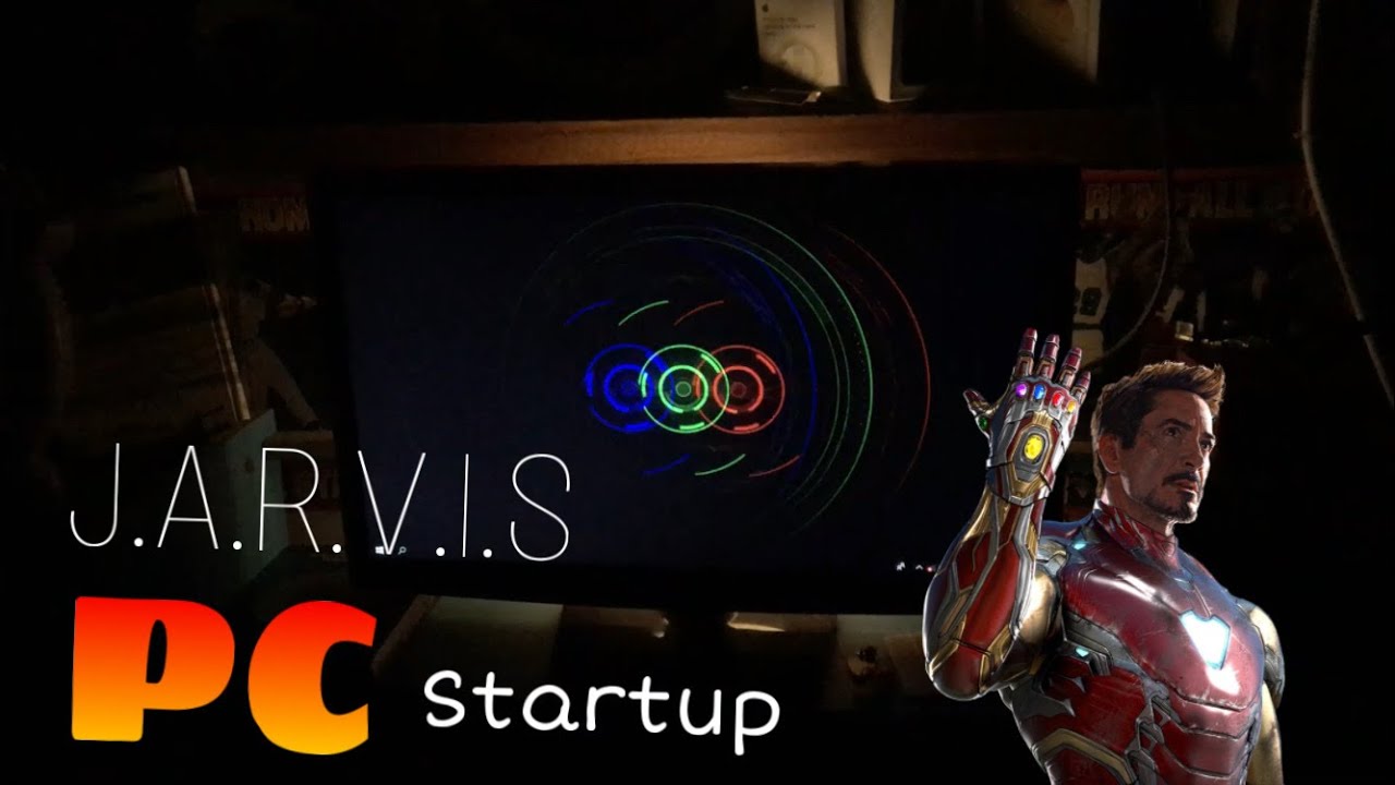 JARVIS PC STARTUP - YouTube