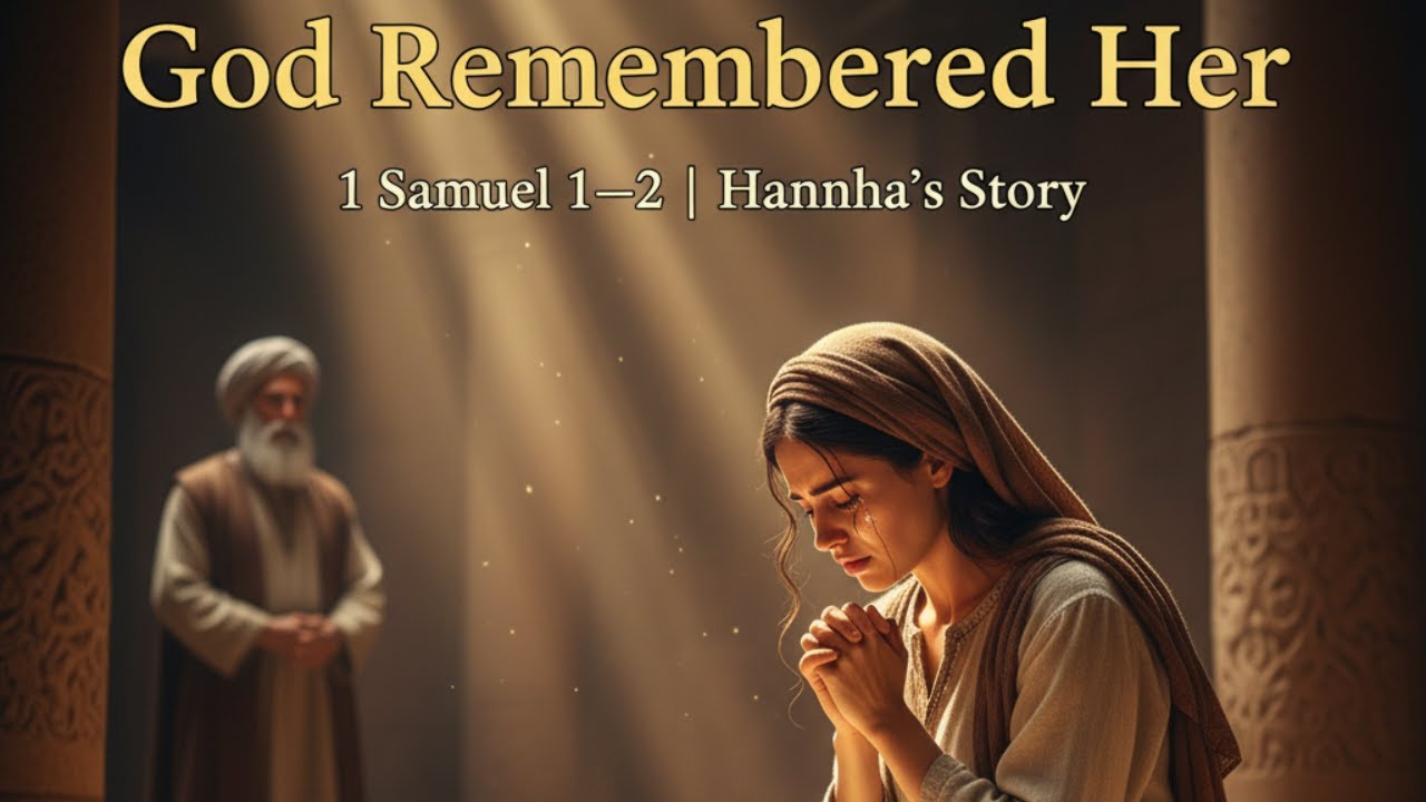 The Story of Hannah | Faith, Prayer & God’s Miracle | 1 Samuel Chapters ...