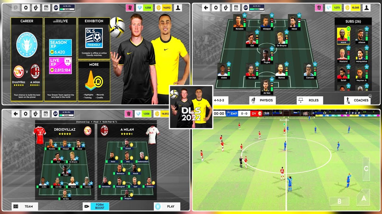 DLS 2022 First Look 🤗 | Dream League Soccer 2022 Official Gameplay ...