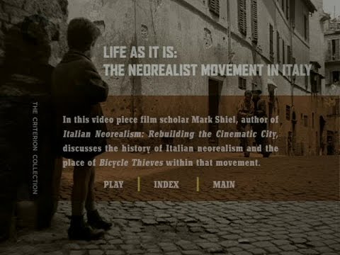Life As It Is: The Neorealist Movement in Italy (2007) - YouTube