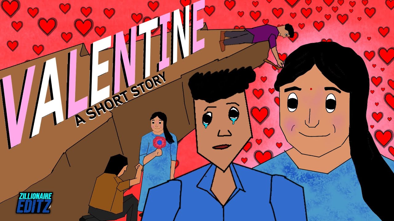 Valentine💙💕 - The short story 2D animation | love is love makes life ...