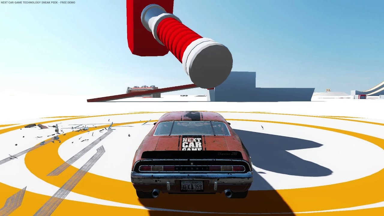 Next Car Game - Tech Demo Gameplay 60fps - YouTube