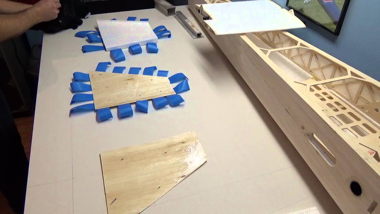 Sheeting Vertical Fin with West System - YouTube