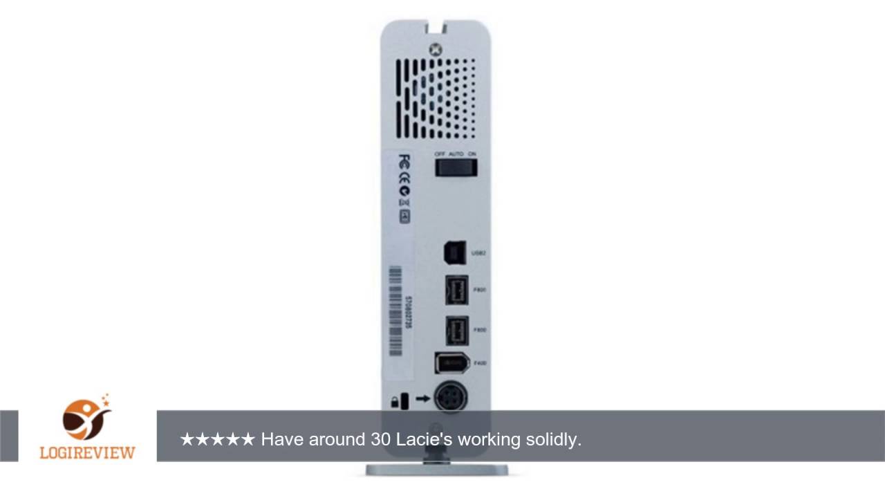 LaCie Big Disk Extreme+ 2 TB USB 2.0/FireWire 400/FireWire 800 Desktop ...