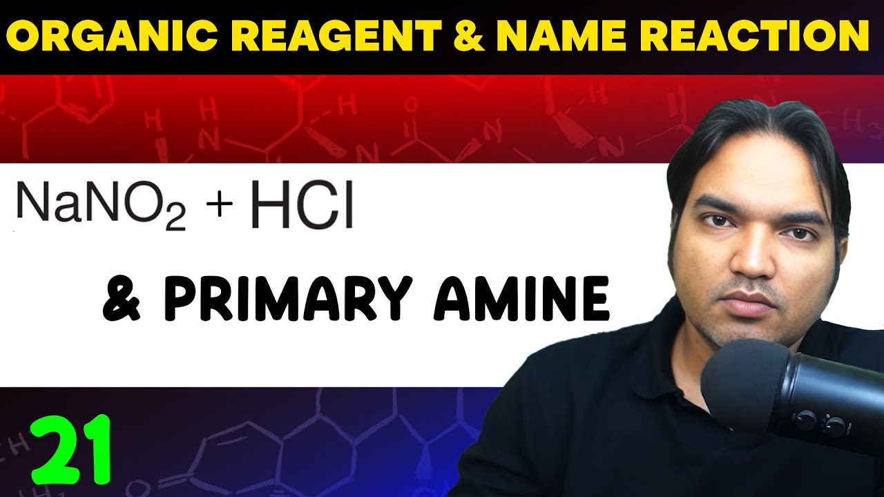 NaNO2+HCl & Primary Amine - YouTube