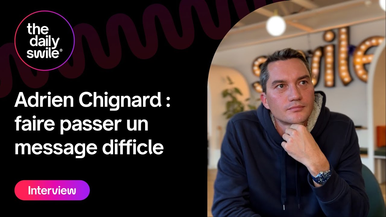Interview : Adrien Chignard : Faire passer un message difficile - YouTube