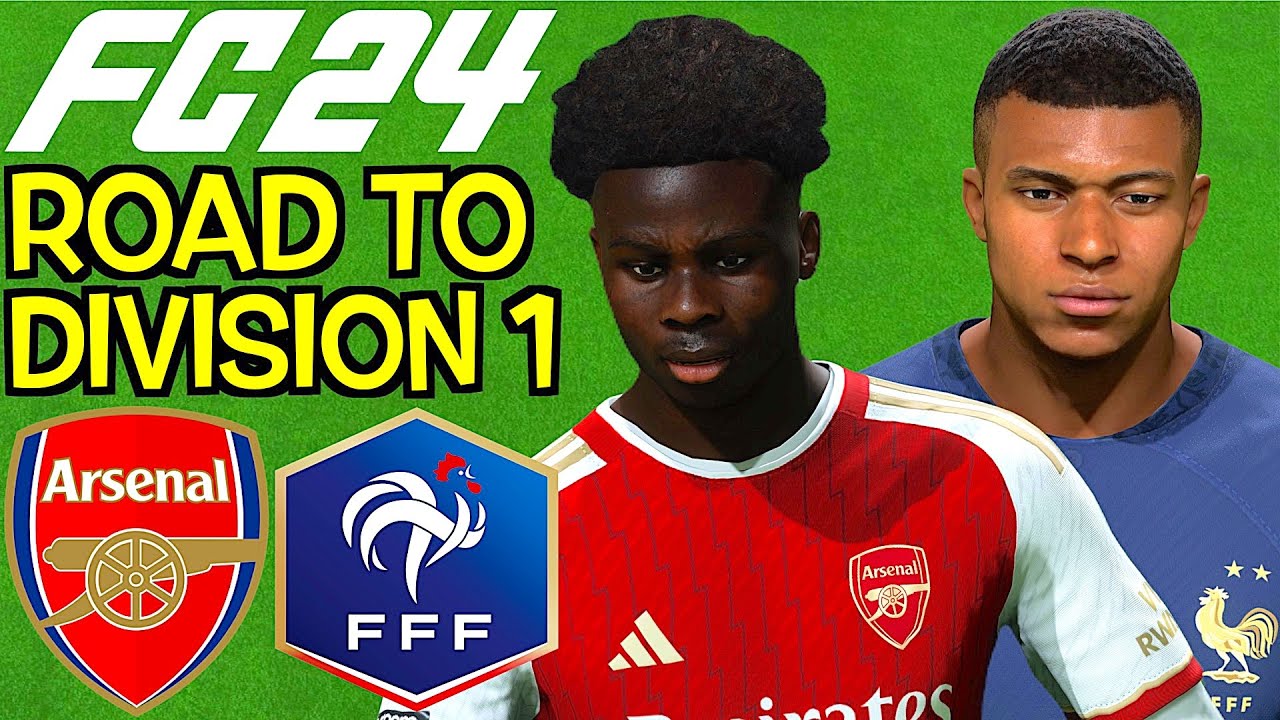 FC 24 Seasons #100 - Road To Division 1 - Arsenal vs France - YouTube
