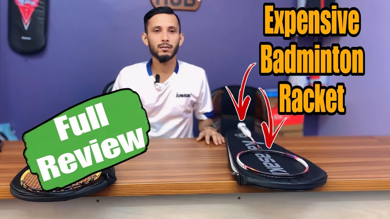 Expensive Badminton Racket | Full Review | Robins Badminton Hub - YouTube