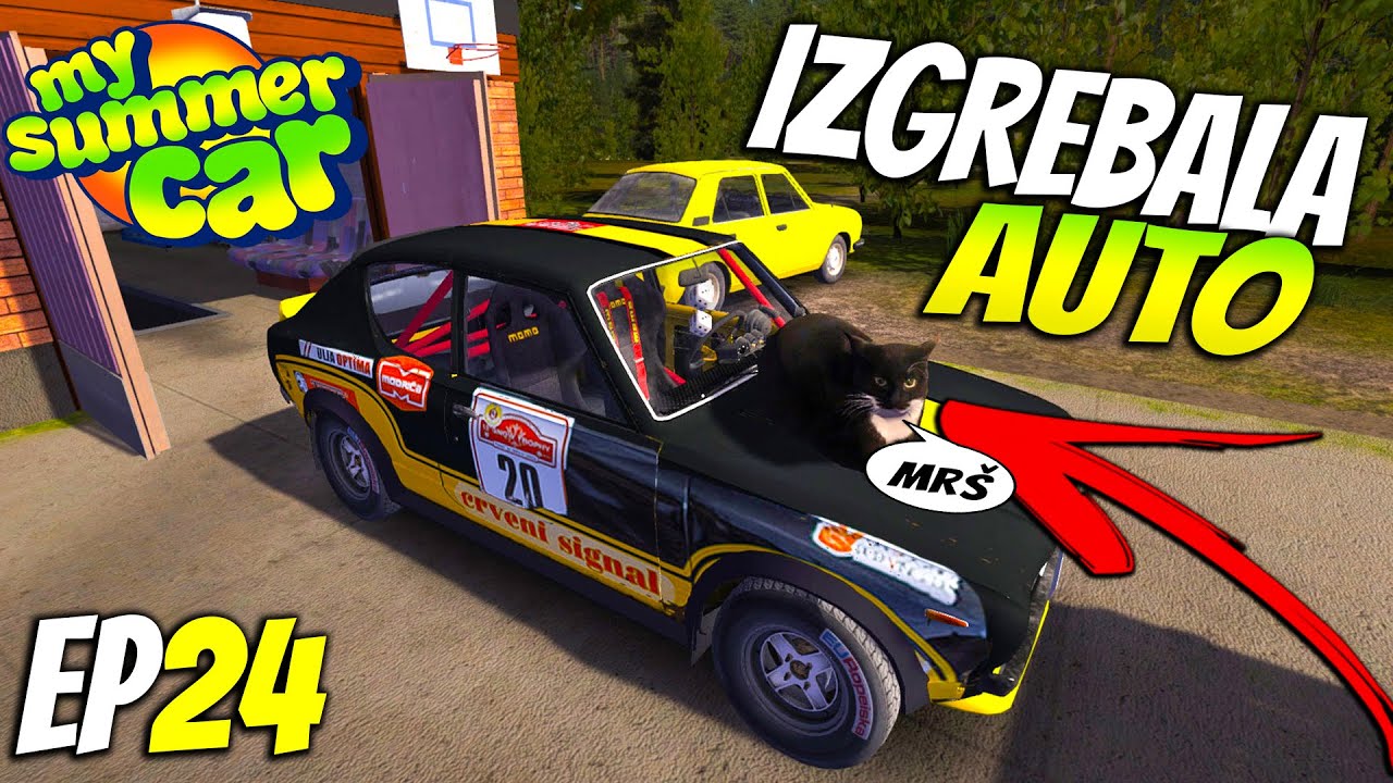 MAČKA MI IZGREBALA AUTO, PUSTIO PSA NA NJU! *My Summer Car* EP24 - YouTube