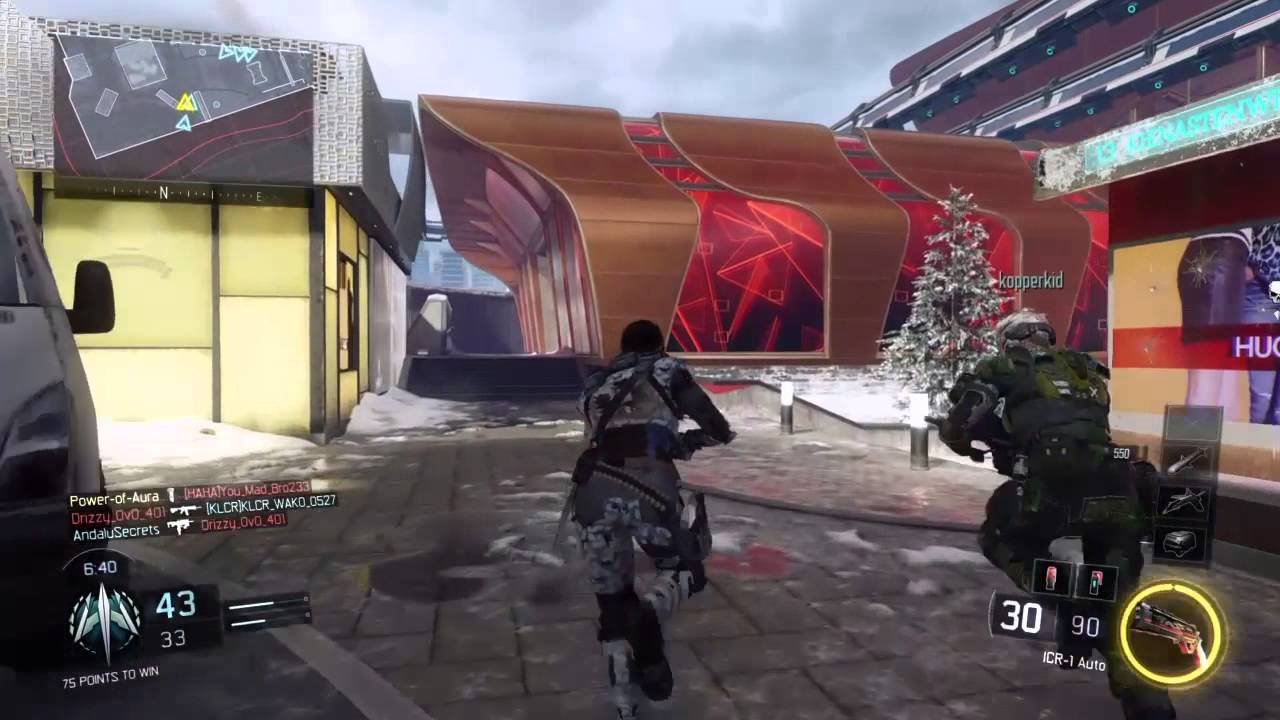 Black Ops 3 Metro Map - 3rd Person Perspective - YouTube