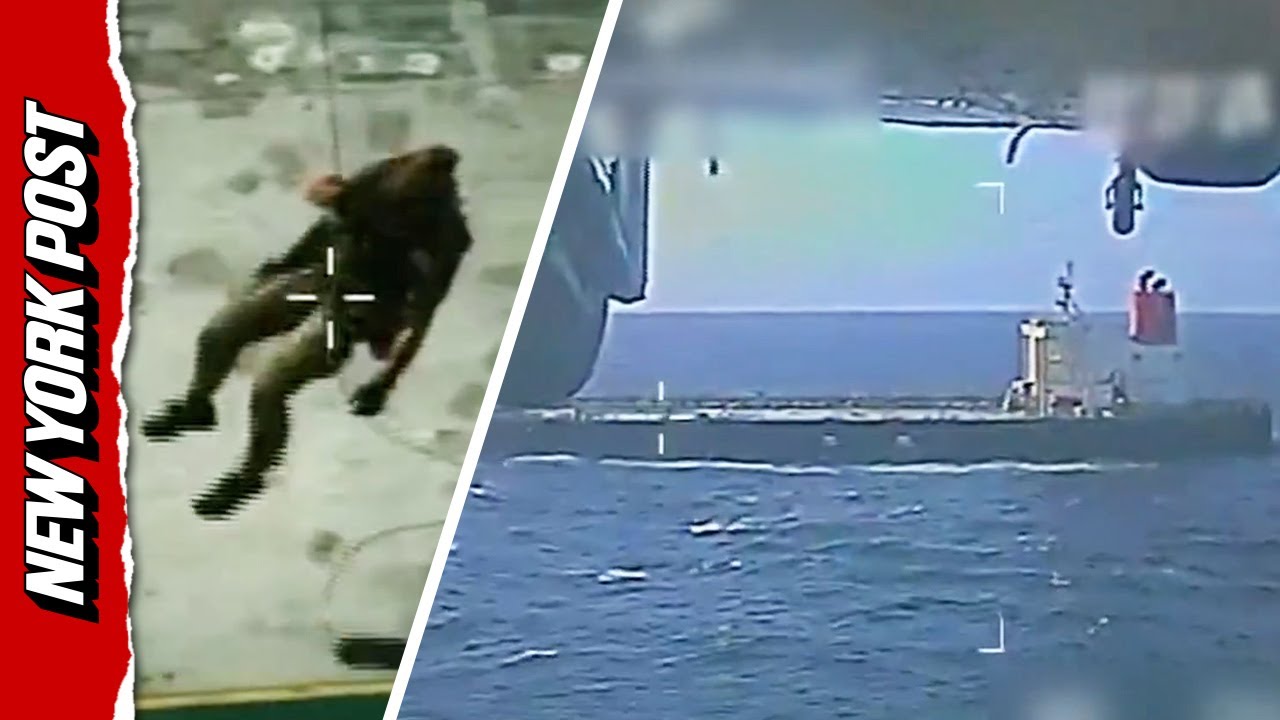 DHS Releases Dramatic Footage of Coast Guard Seizing Oil Tanker off ...