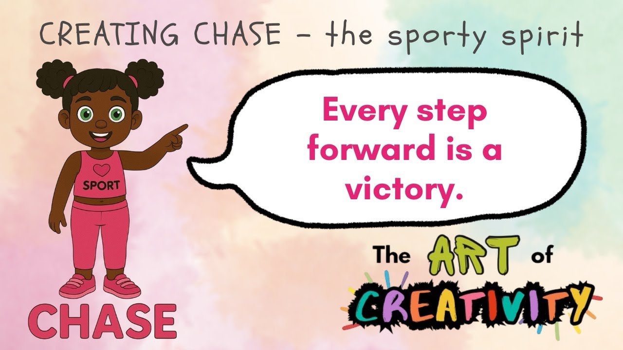 CHASE ~ the sporty spirit 🏀 character drawing - YouTube