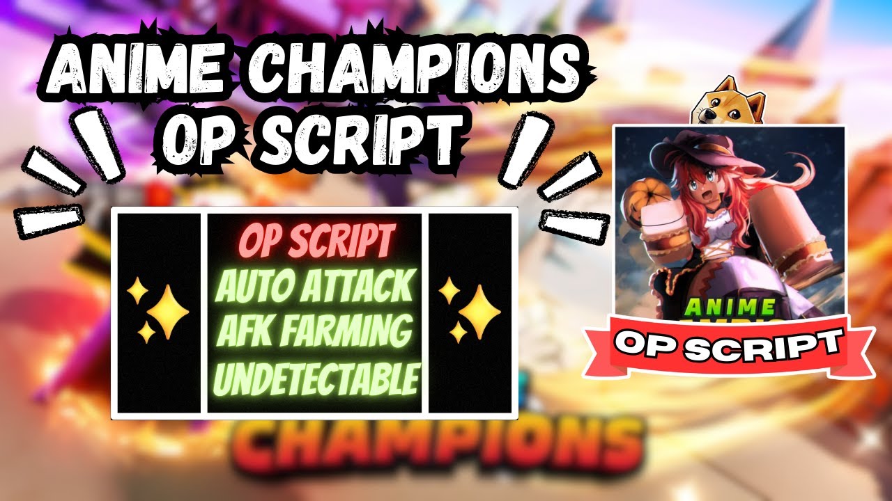 *NEW* Anime Champions Simulator Script (PASTEBIN 2024)(HALLOWEEN,AUTO ...