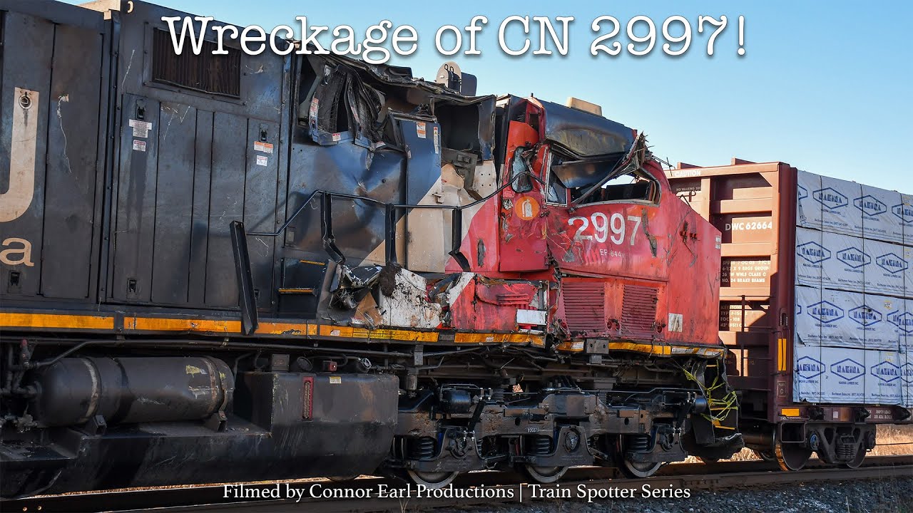 Wreckage of CN 2997! - YouTube