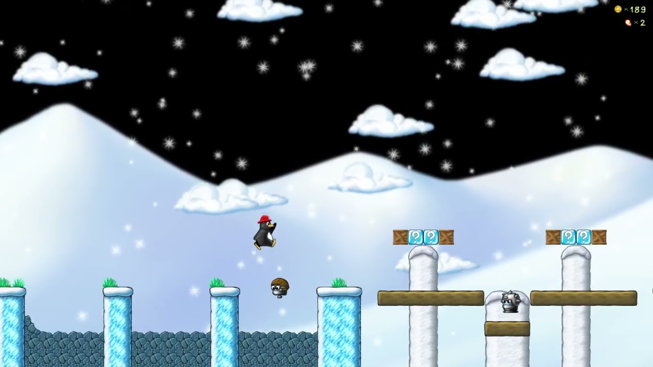 SuperTux 2: Toufik's Levels: Welcome to Icyland! - YouTube