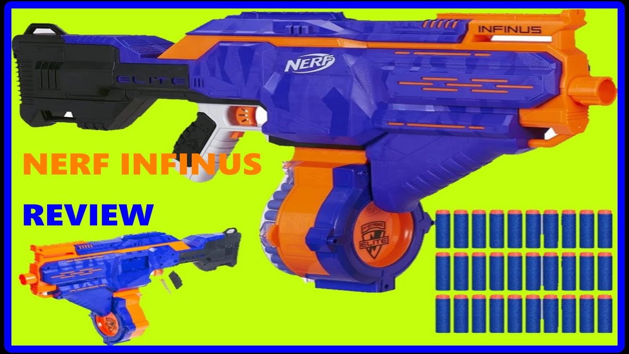 [REVIEW] Infinus Nerf N-Strike | Nerf Gun | Justin and Jestina TV - YouTube