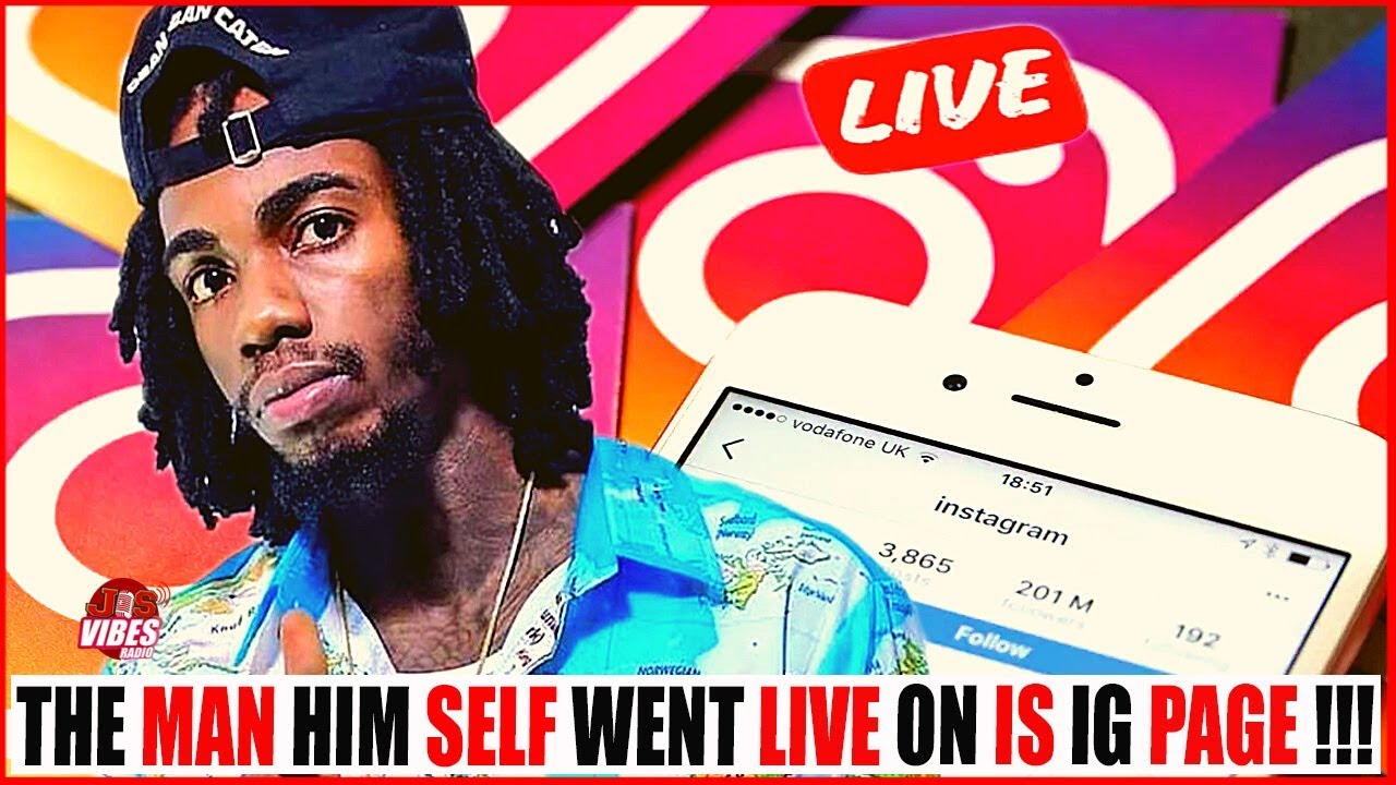 Breaking News: Alkaline Went Live On Instagram For The First Time Ever ...